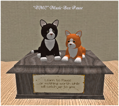 Second Life Marketplace - ~TMC~ Music Box Pause